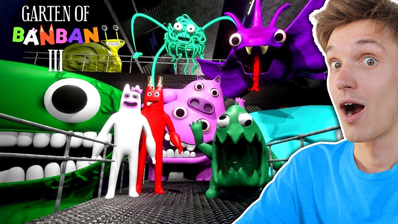 MEET ALL NEW MONSTERS IN GARTEN OF BANBAN 3 - YouTube