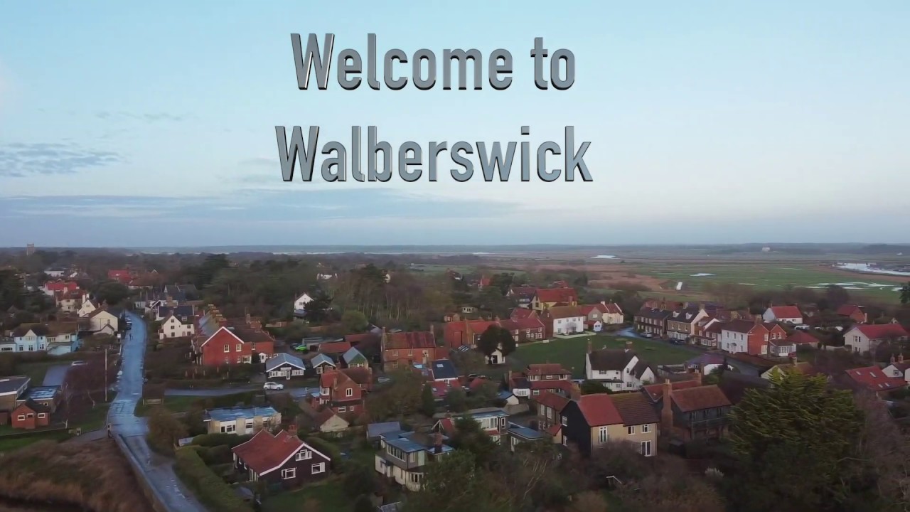 Walberswick Aerial View - YouTube