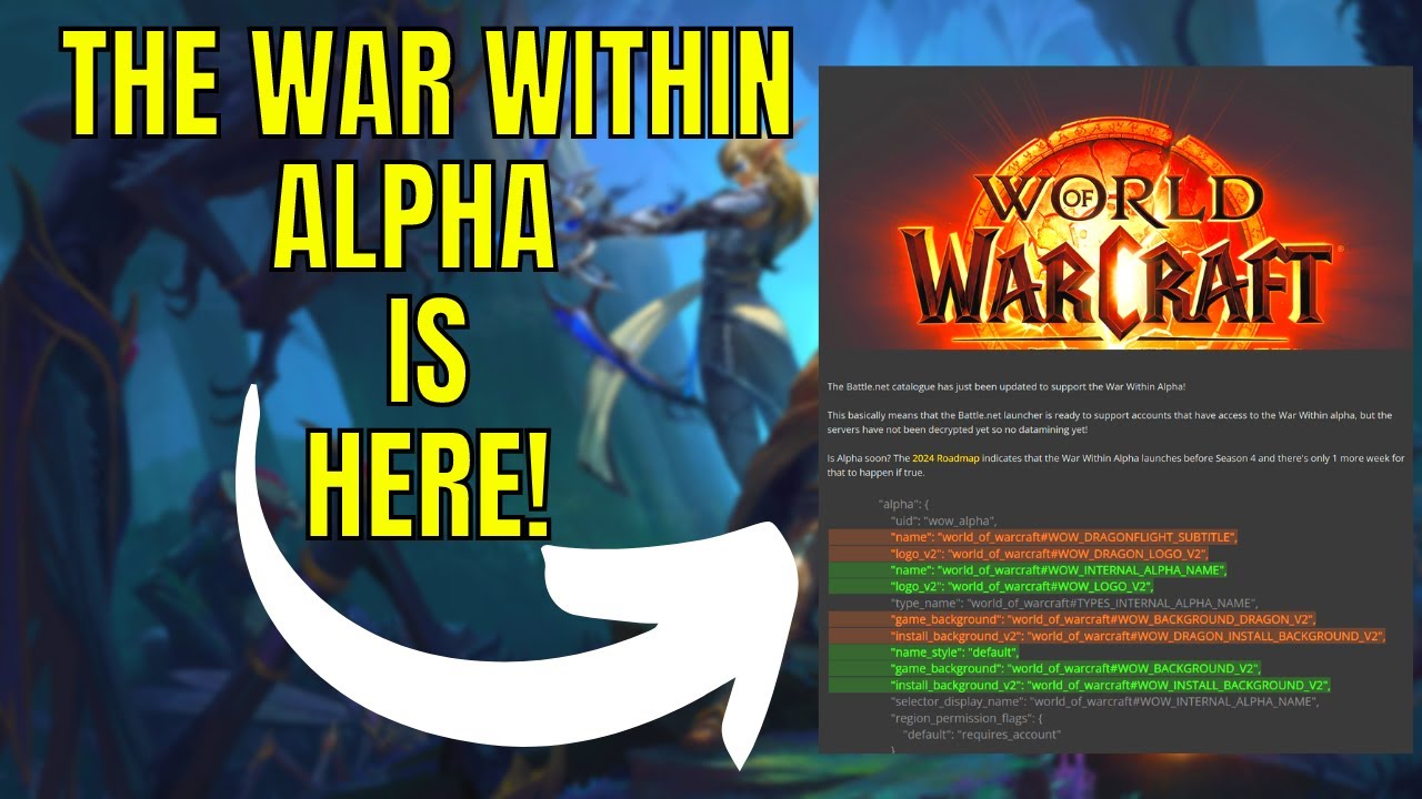 Inside News The War Within Alpha | World Of Warcraft - YouTube