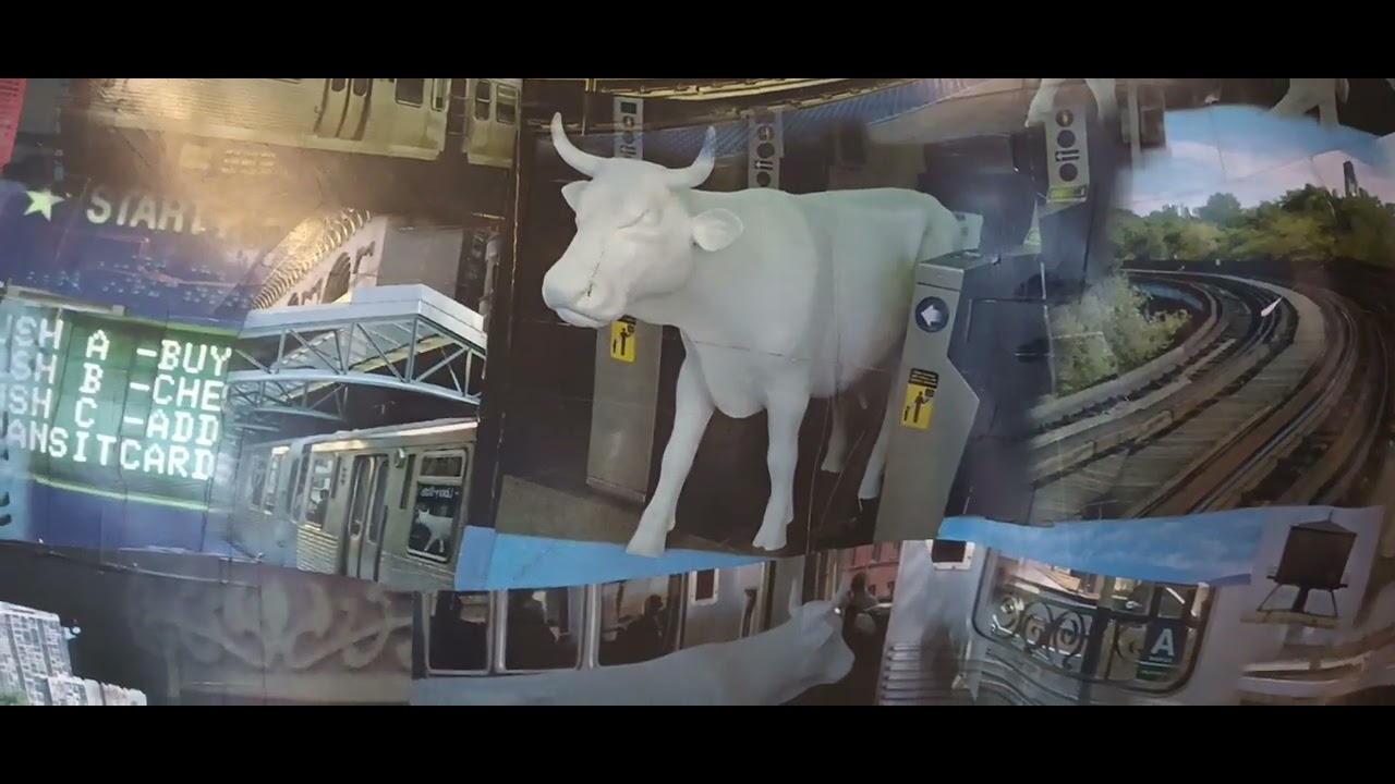 CTA cow at CTA Headquarters 2/8/2024 - YouTube