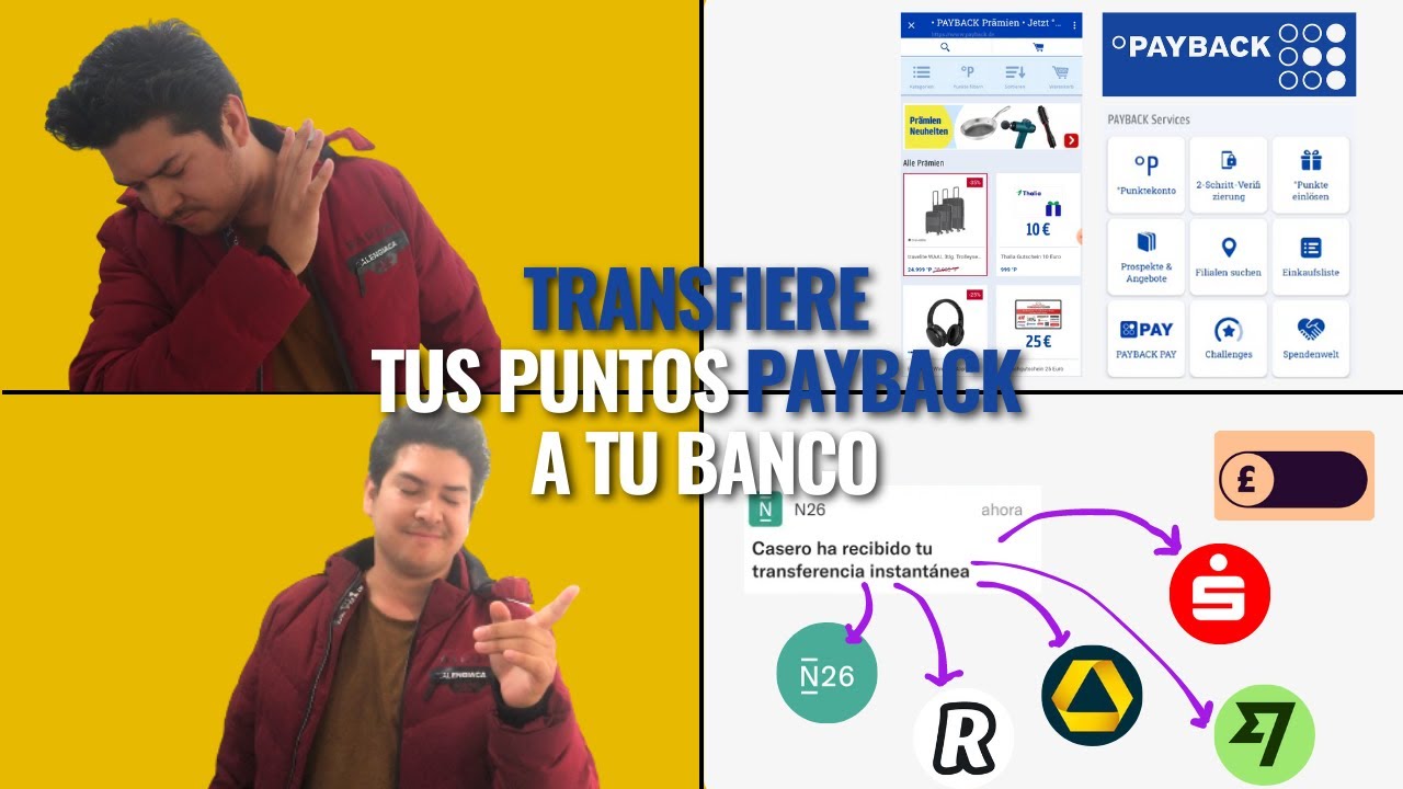 Cómo TRANSFERIR tus puntos PAYBACK a tu cuenta de banco - YouTube