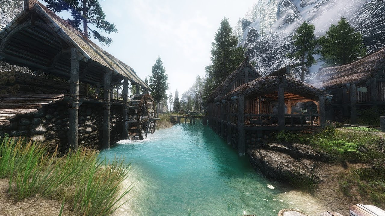 MA NOUVELLE CONFIG DE MODS GRAPHIQUES SUR SKYRIM [FR] - YouTube