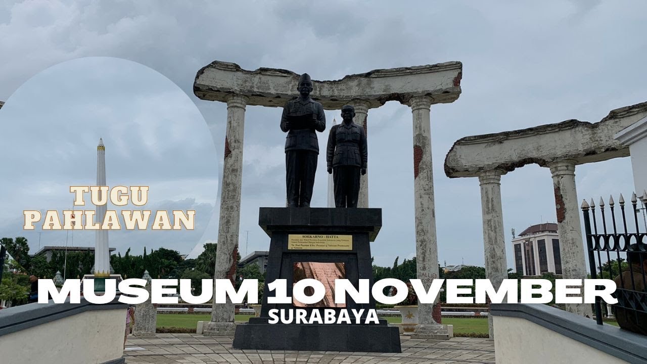 Museum 10 November Surabaya || museum bawah tanah - YouTube