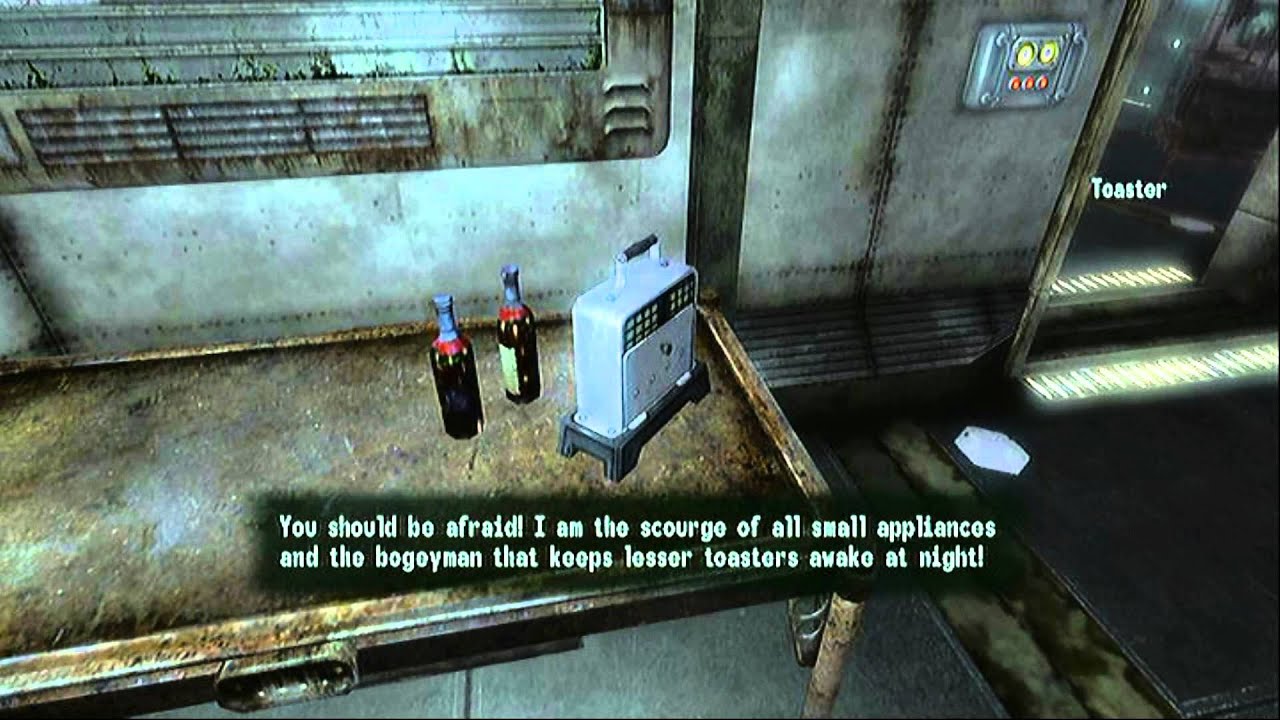 Fallout New Vegas Toaster of Doom - YouTube