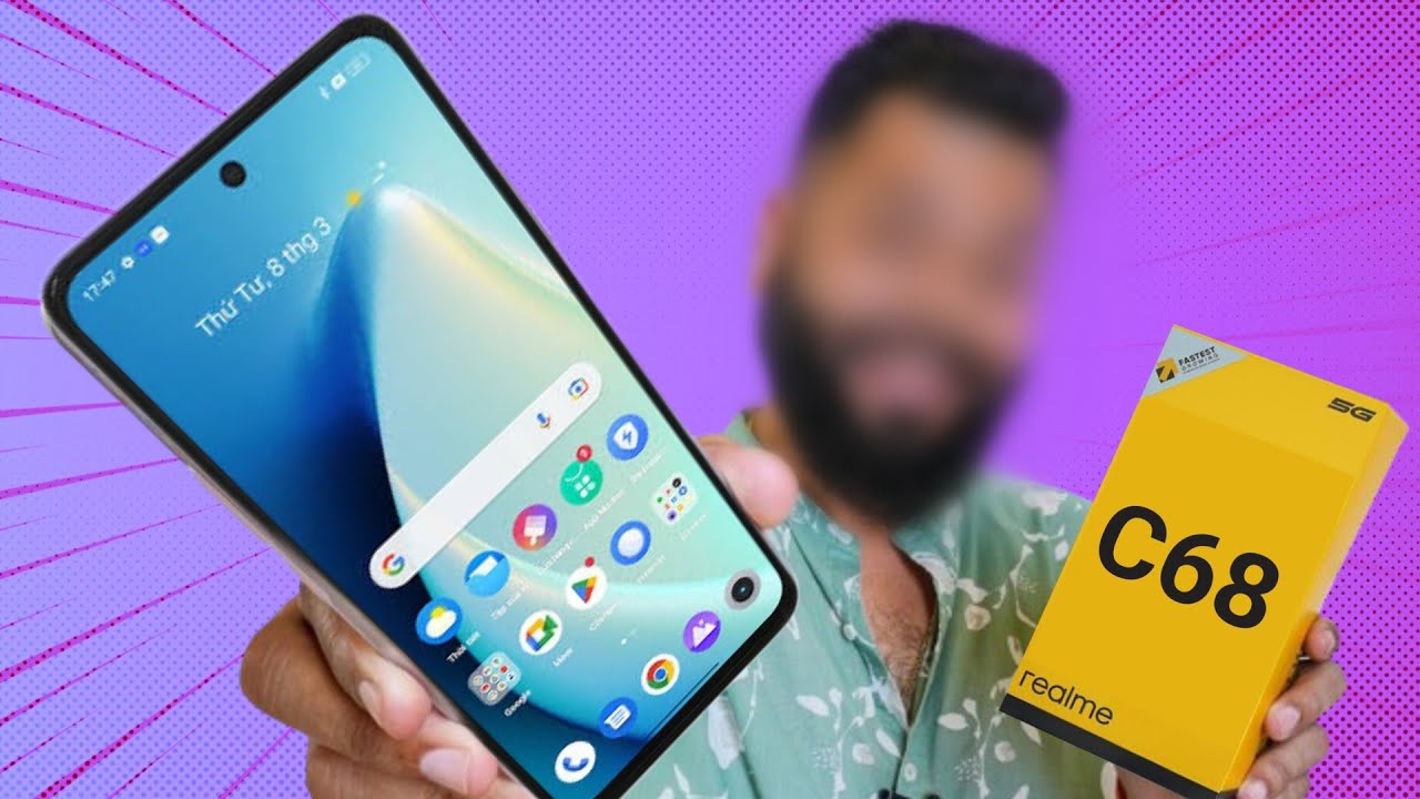 Realme C68 5G Unboxing, review & quick look - YouTube