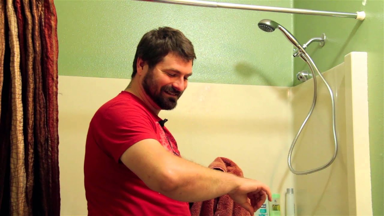 Rejuvenator Shower Head 1st time reaction part 3 short version - YouTube