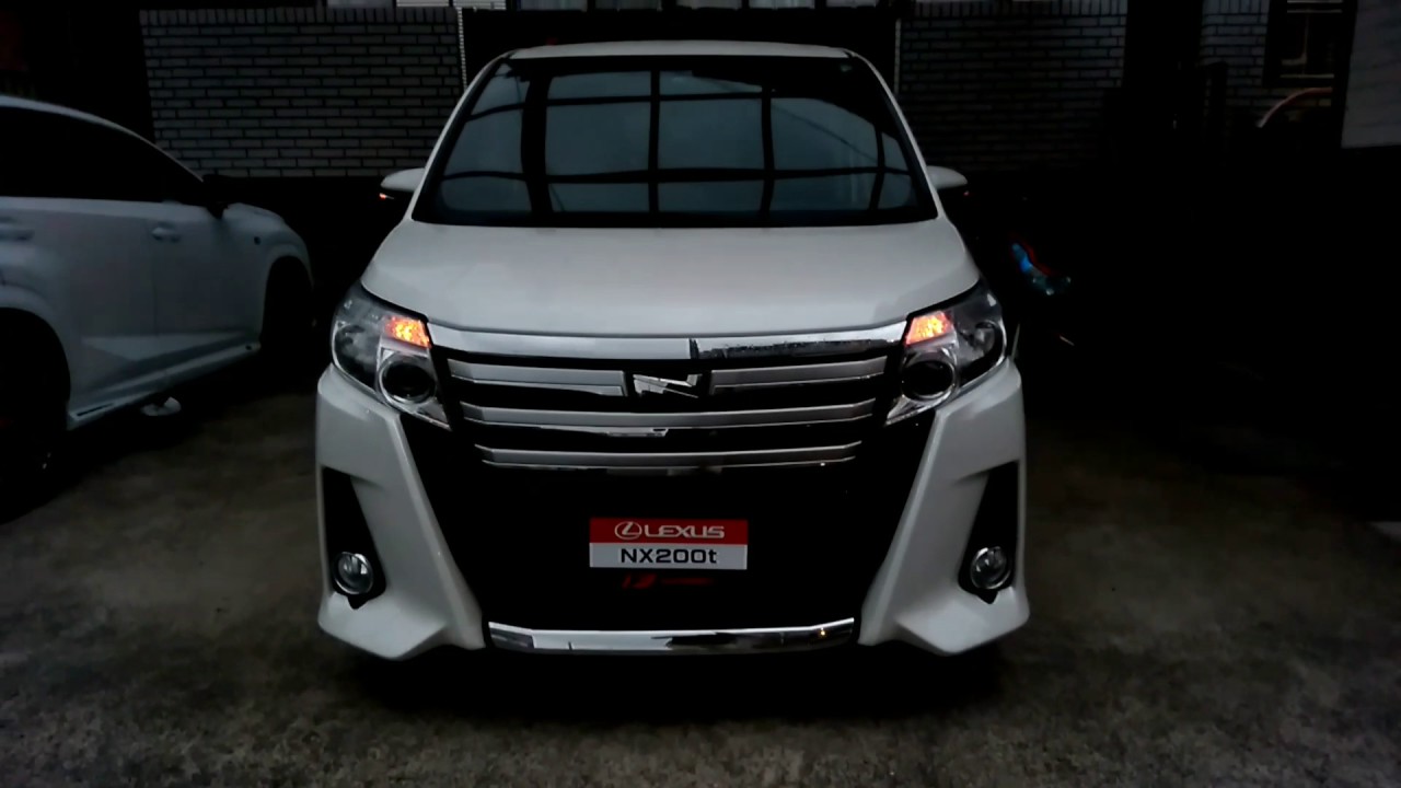 ZRR80ノア フロントシーケンシャルウィンカー - YouTube