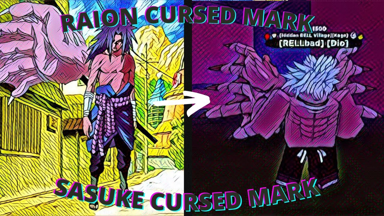 Raion Cursed Mark REWORK Showcase | Shindo Life | Sasuke Curse Mark ...
