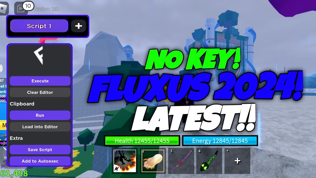NEW UPDATE FLUXUS EXECUTOR LATEST 2024 NO KEY!! - FIX BUGS AND ERROR ...