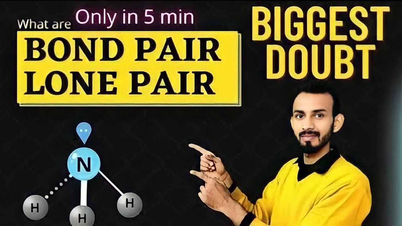 What are Bond pair and Lone pair - YouTube