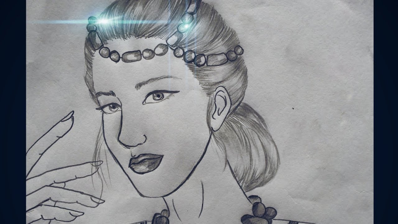 Drawing Simple Igorot Girl (timelapse video) - YouTube