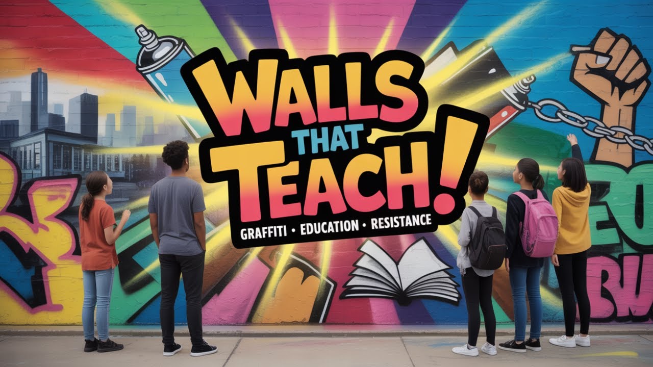 Walls That Teach: How Graffiti is a Classroom for Resistance - YouTube