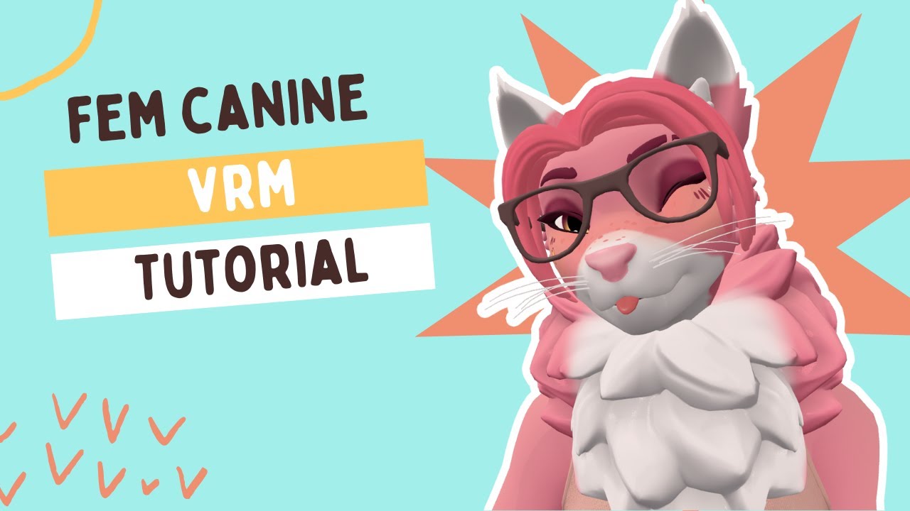 Fem Canine VRM Tutorial - YouTube