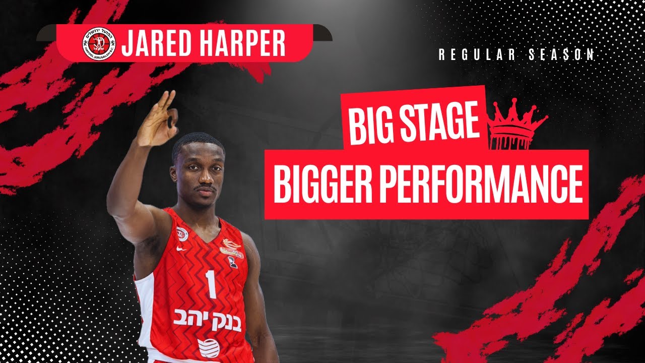 Jared Harper SILENCES Maccabi Tel Aviv with 30 PTS & 6 AST in a ...