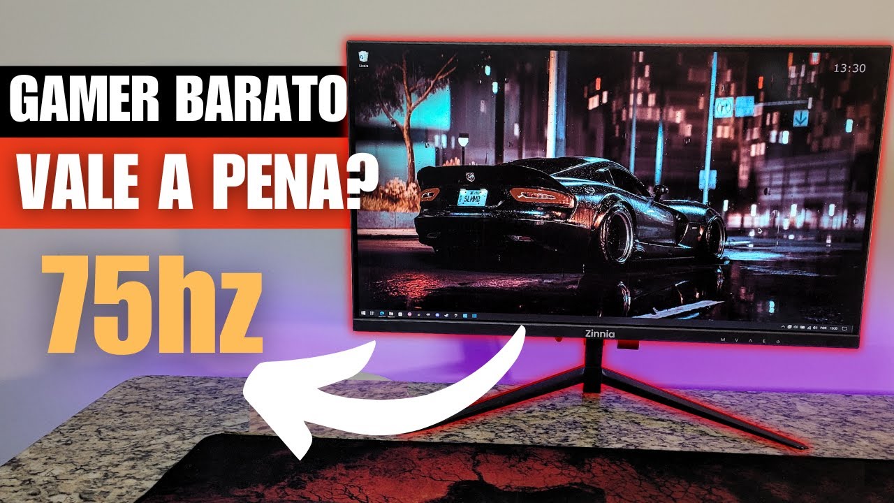 Monitor BARATO Zinnia Delfos D21 Vale a Pena? REVIEW COMPLETO | Blitz Tech - YouTube