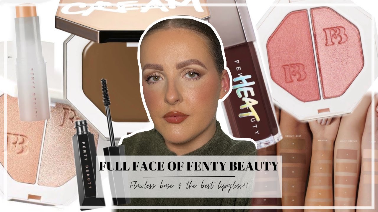FULL FACE OF FENTY BEAUTY - YouTube