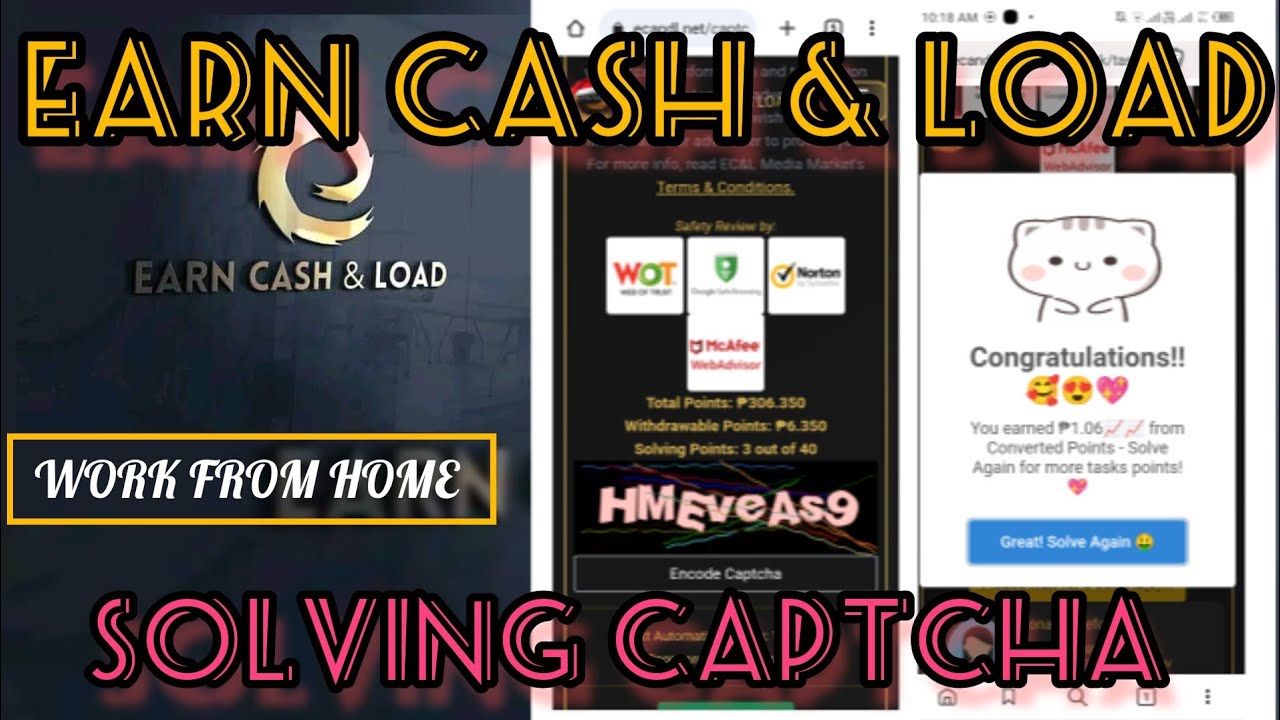 ONLINE Earning Site My Puhunan |Ecnl Review•Encoding captcha• |Jonna hyun vLog - YouTube