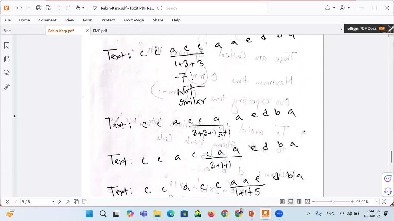 Algorithm 3rd Lecture (Pattern Matching Algorithm KMP & Robin-Karp) -Fizur Rahman Fahim - YouTube
