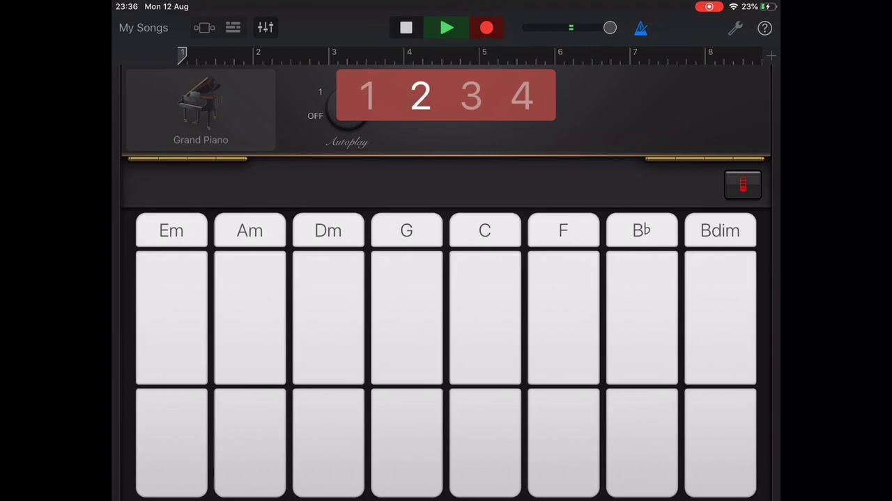 Day 01 - 90 Days of GarageBand. Getting the timing right using Autoplay ...