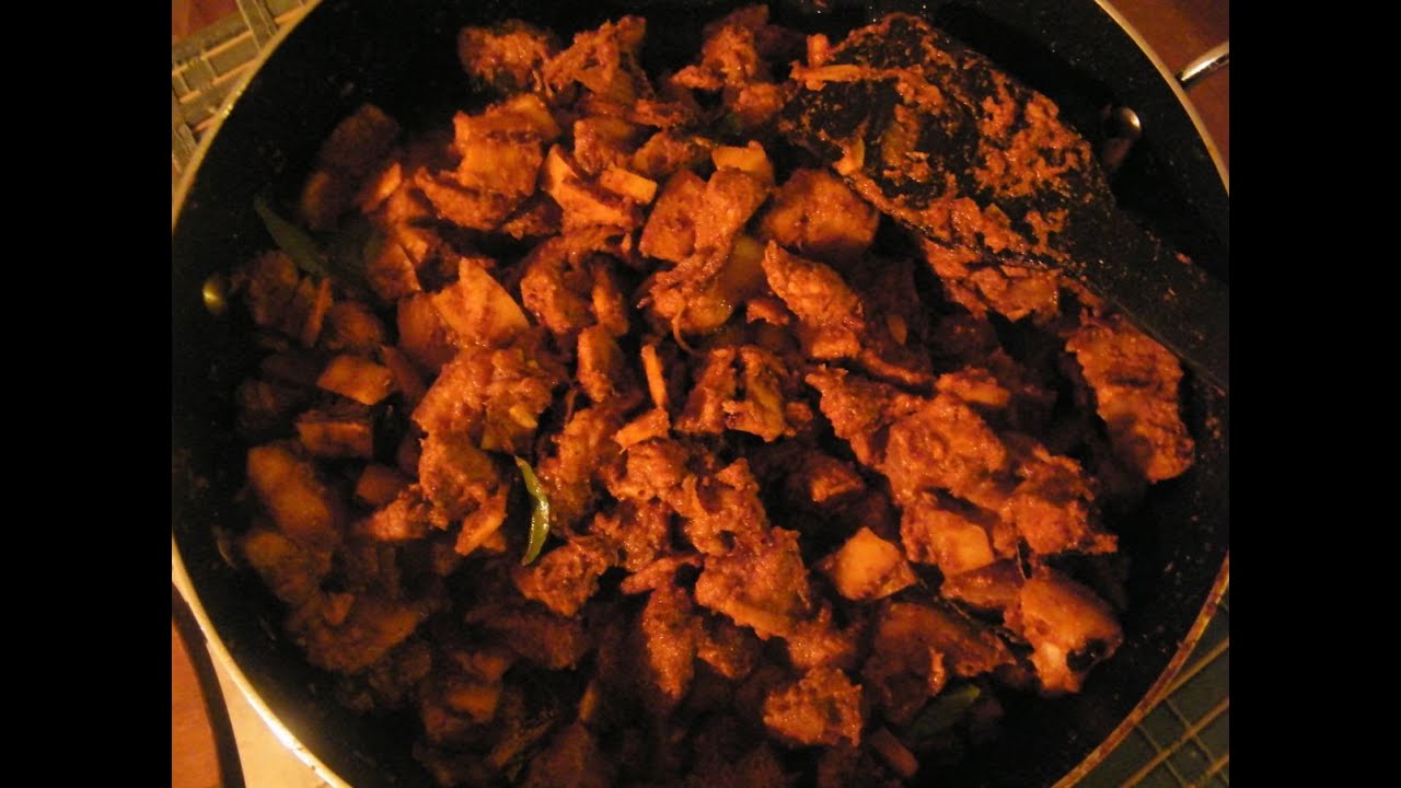 Pork Fry / Pork Ularthiyathu പോര്‍ക്ക്‌ ഉലര്‍ത്തിയത് - YouTube