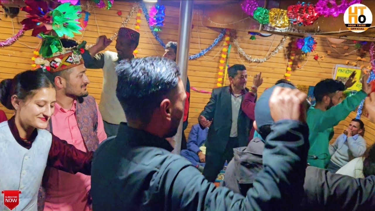 Pangwali Traditional Culture Dance || Wedding Ceremony at Barnew ...