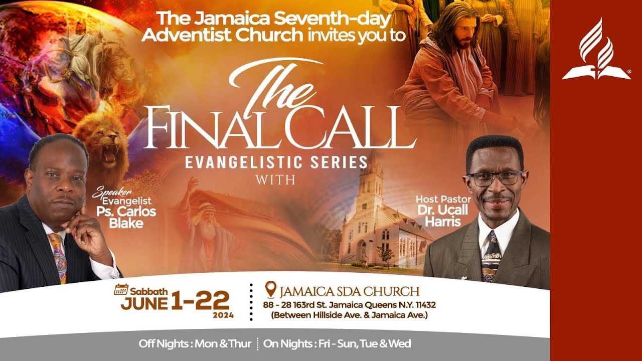 Jamaica SDA Online || The Final Call Evangelistic Series Night 14 ...