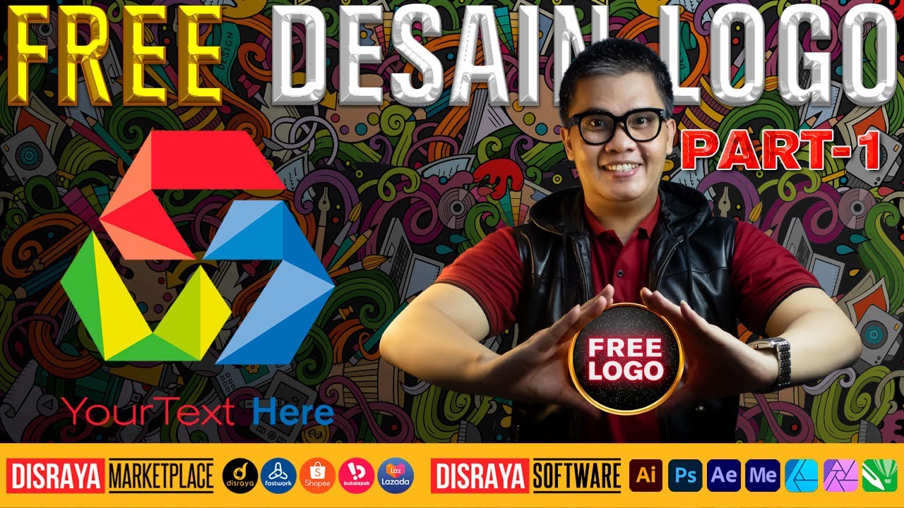 Logo Unik ! GRATIS FILE DESAIN LOGO UNIK PLATINUM | PNG & Master Vector ...