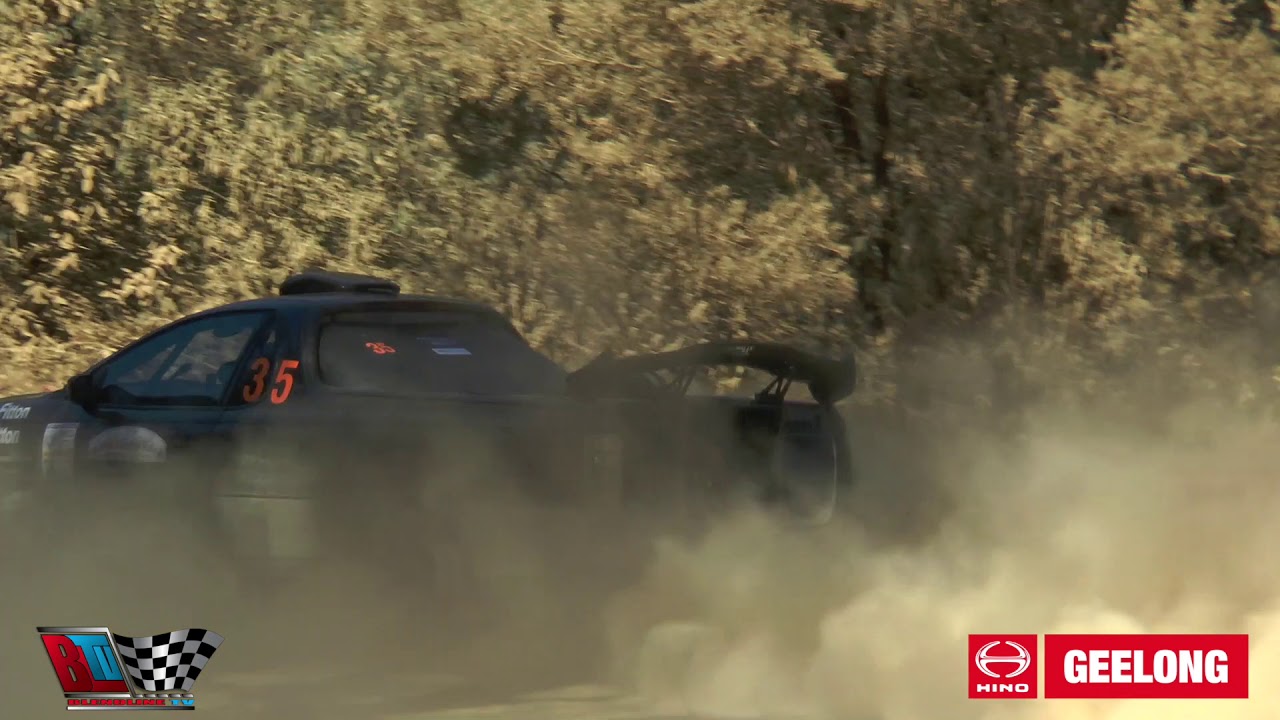 2019 VRC Round 1 - Mitta Mountain Rally - Holden V8 Commodore Ute Rally ...