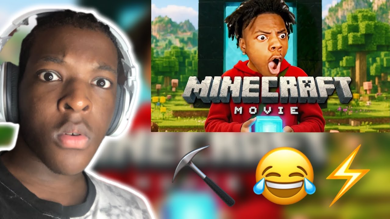 If IShowSpeed was in A Minecraft Movie | REACTION ⛏️😂⚡️ #ishowspeed #minecraft #livespeedy - YouTube