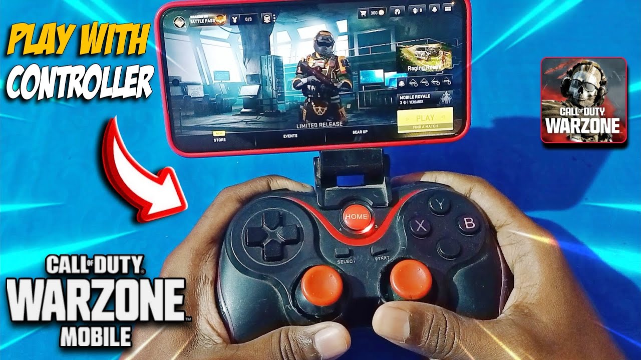How to play warzone mobile with Bluetooth controller with full settings ...