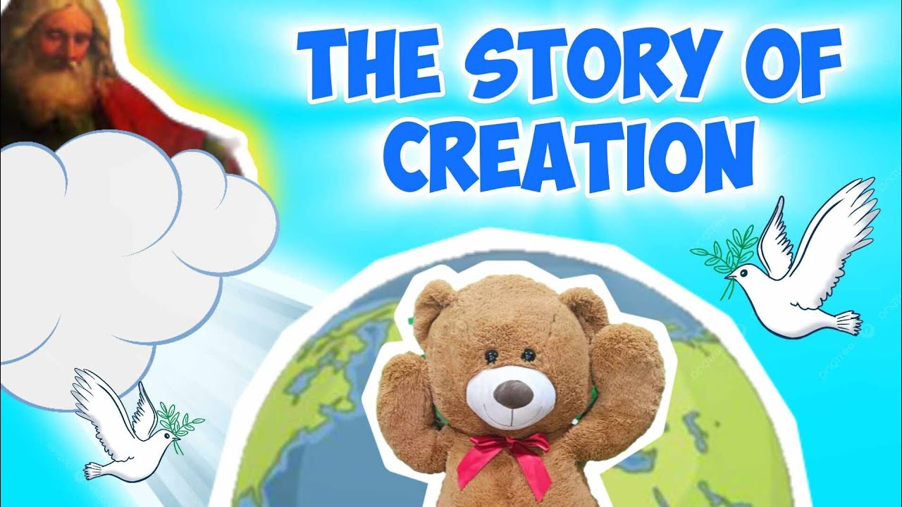 The Story of Creation! God created the world! Fun Bible stories Series ...