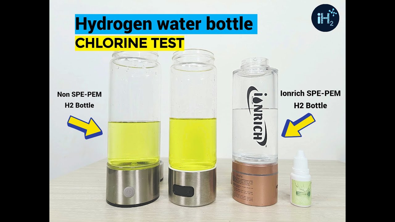 Which Hydrogen Water Bottle generates Pure H2 without Chlorine| Choose ...