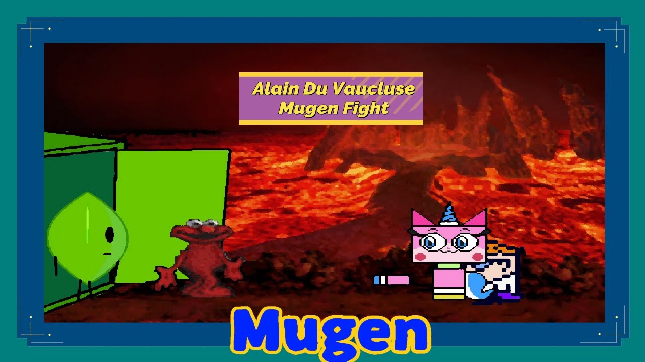 Mugen : Elmo & Leafy Vs Unikitty & Dexter (Request) - YouTube