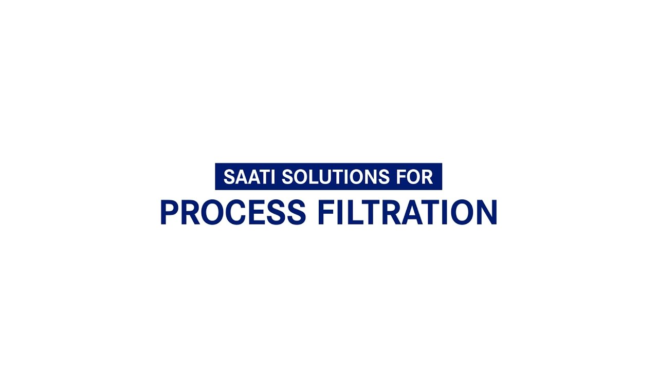 SAATI Solutions for Process Filtration - YouTube