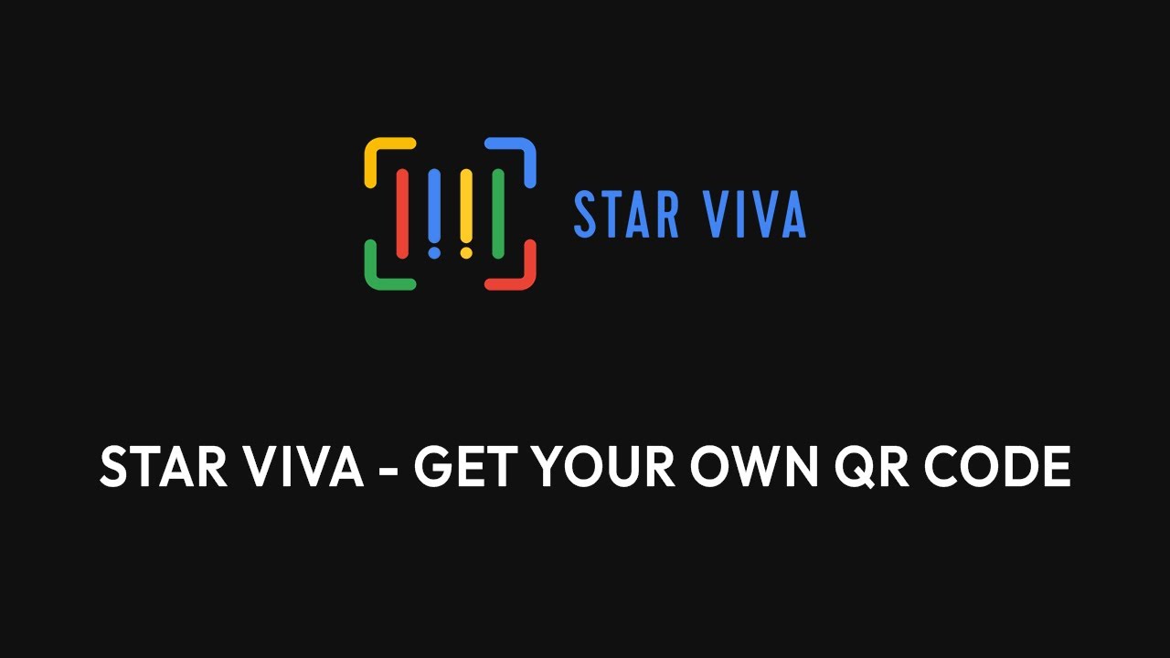 Star Viva - Get your customized Landing Page with QR code - YouTube