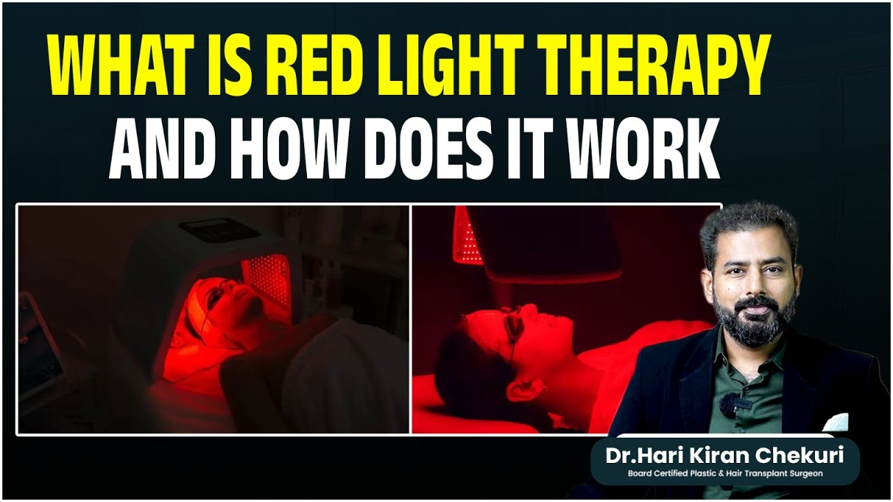 What is Red Light Therapy and How Does it Work || Red Light Therapy Benefits in Telugu ...