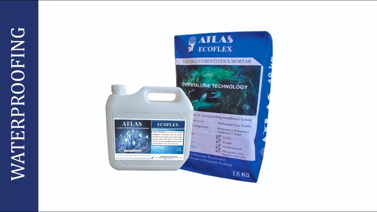 ATLAS Ecoflex (Waterproofing) - YouTube