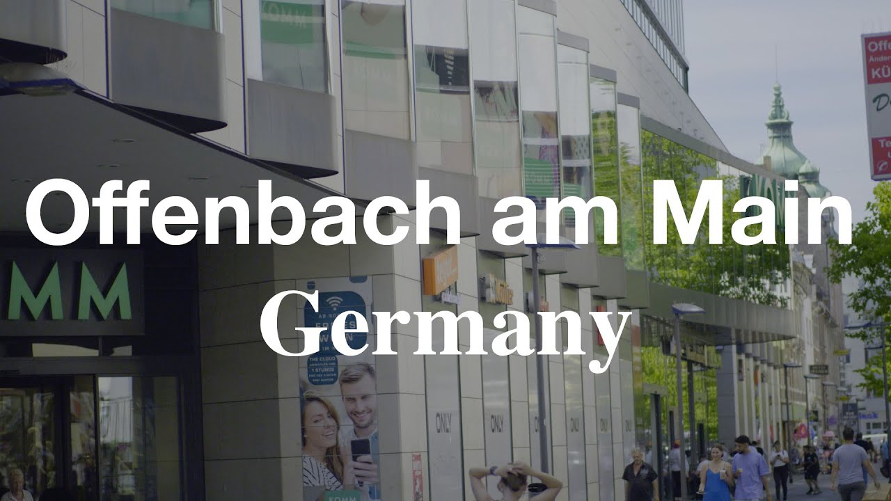 Offenbach am Main, Germany - Walking around Offenbach(Main) Marktplatz ...