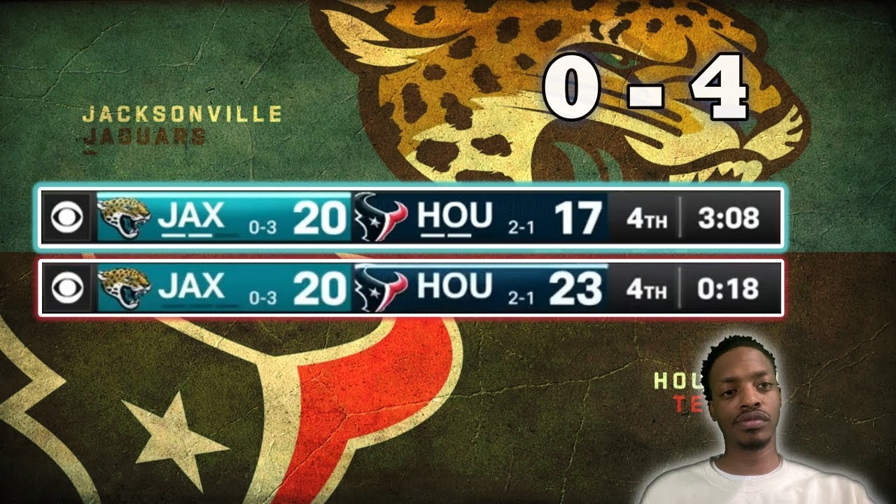 Jags Fan Reacts to PATHETIC Loss vs Texans | Jacksonville Jaguars vs ...