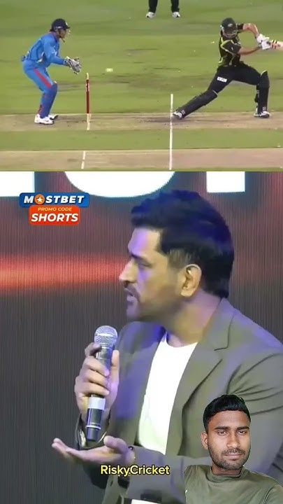 world ka number 1 stumping man ms doni #dhoni #cricket #dhonipratice # ...