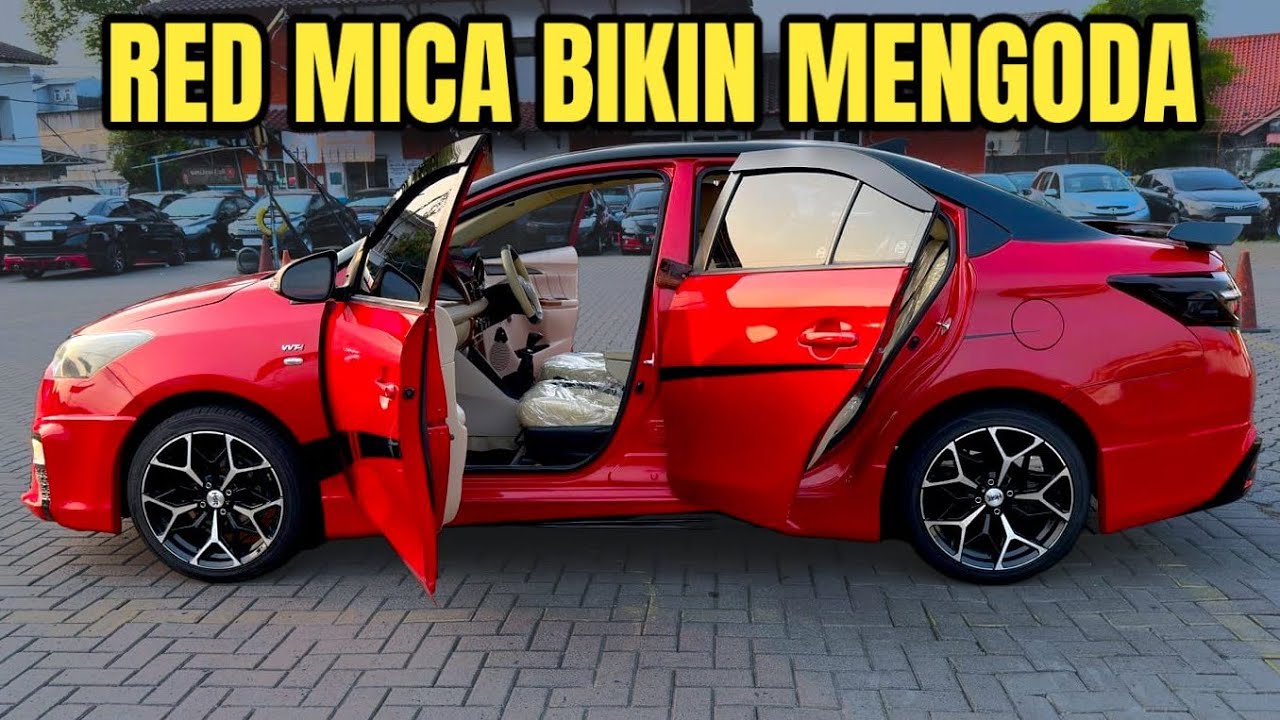VIOS RED MICA‼️FULL UBGRADE. PESANAN PAK HAJI HARTONO DARI MUARA ENIM😄👏 ...