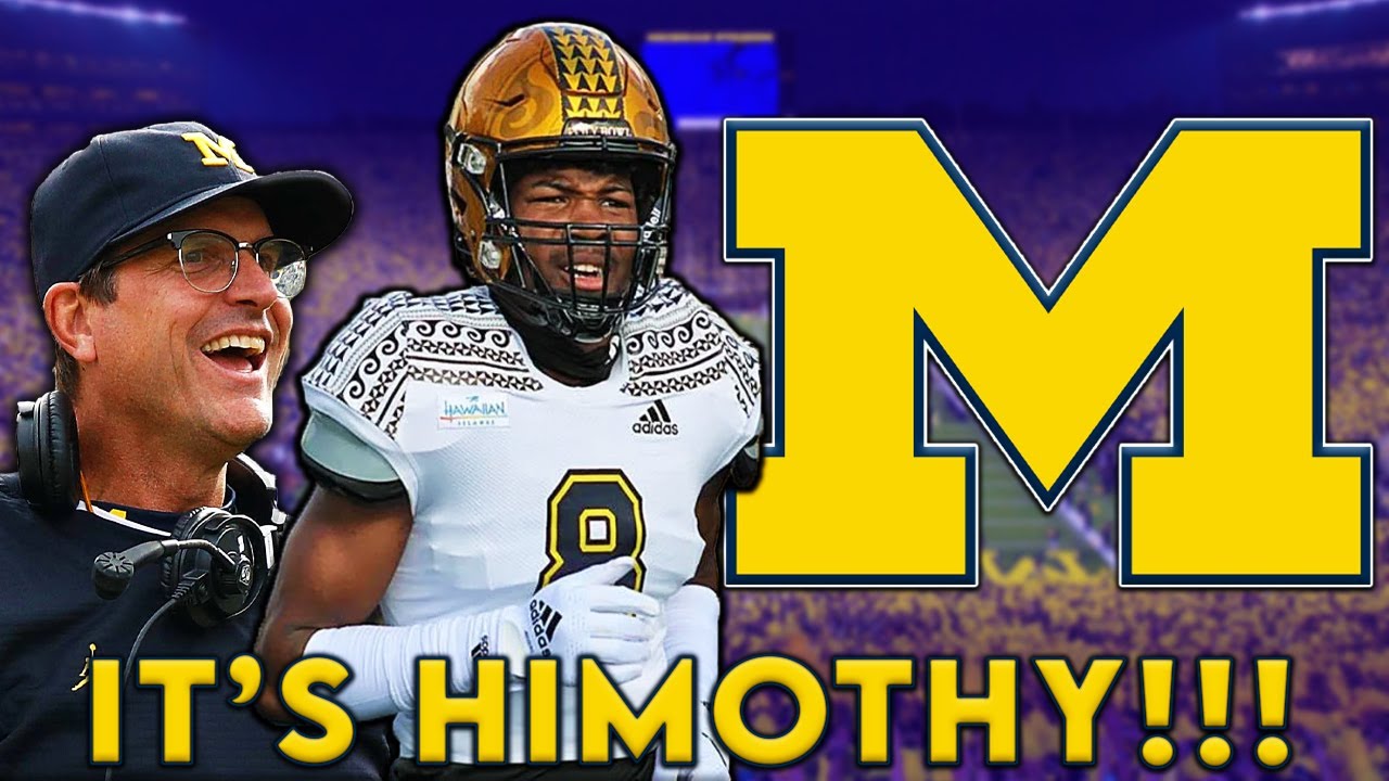 Meet Brandyn "HIMOTHY" Hillman: Michigan Wolverines SCARY NEW X-FACTOR ...