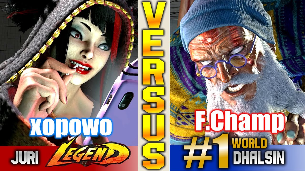 SF6 Dhalsin (F.Champ Vs Xopowo) Juri High Level - YouTube