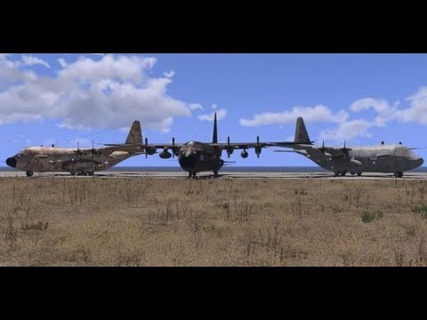Arma3 - Présemtation Ac-130 mods - YouTube
