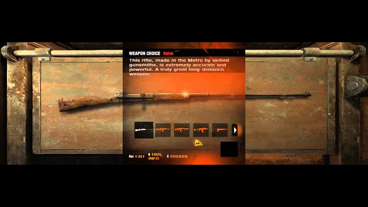 Metro: Last Light - Intro & Armory - YouTube