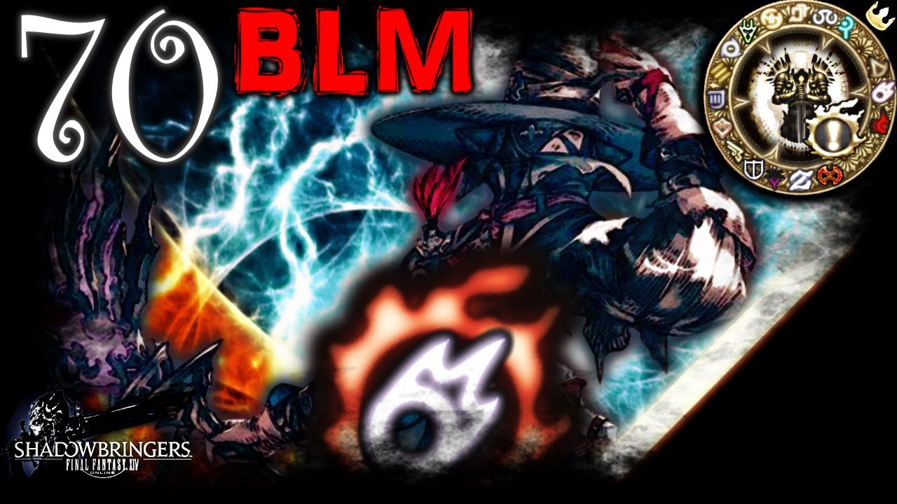 [ FFXIV ] Black Mage - BLM - Guide - Rotation & Timestamps - Lv 70 ...