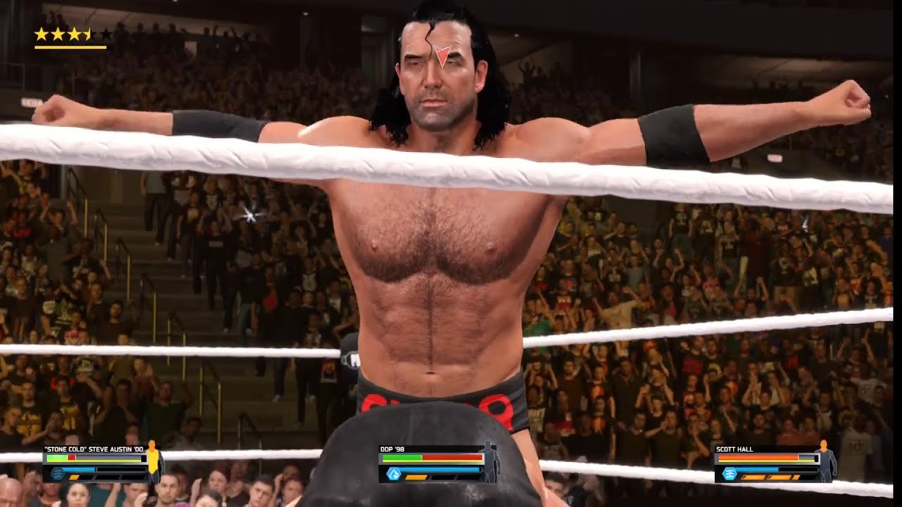 STEVE AUSTIN VS DDP VS SCOTT HALL - YouTube