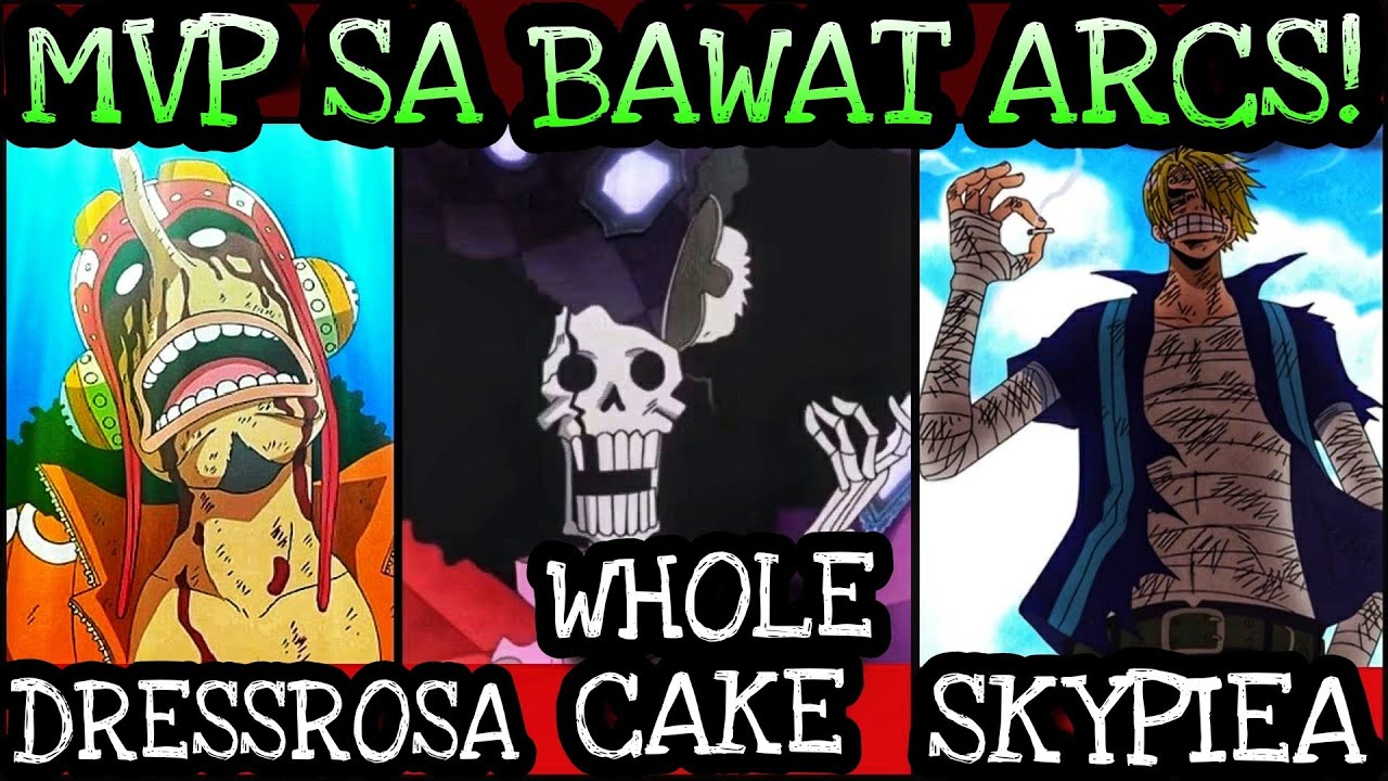 SILA ANG MVP SA BAWAT ARCS NG ONEPIECE!! | One Piece Tagalog Analysis ...