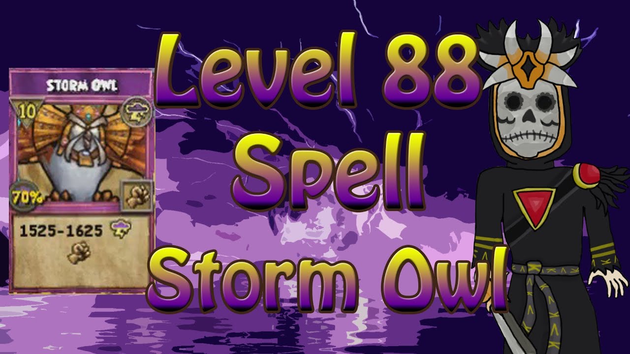 Storm Owl Wizard101