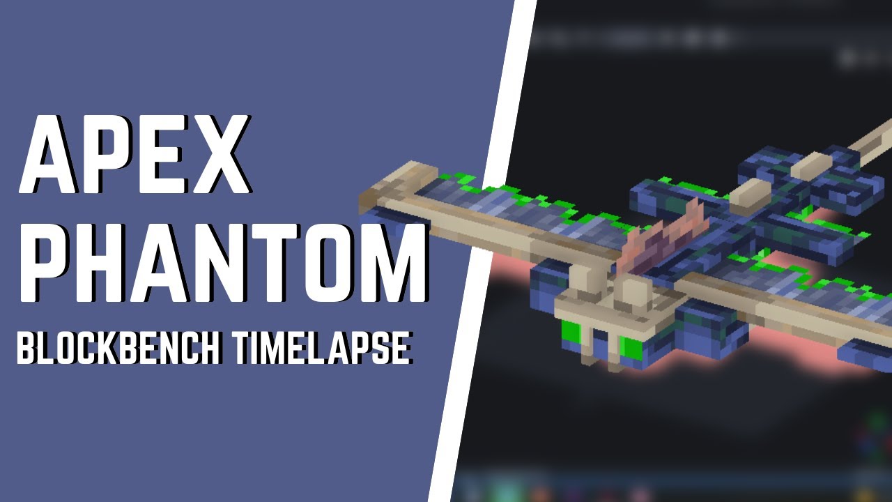 Apex Phantom | Blockbench Timelapse - YouTube